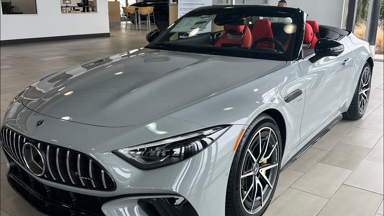 2023 Mercedes Benz AMG SL 55 - New Body style - YouTube