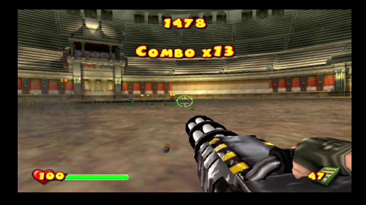 PS2 Serious Sam: Next Encounter Incident at the Arena - YouTube