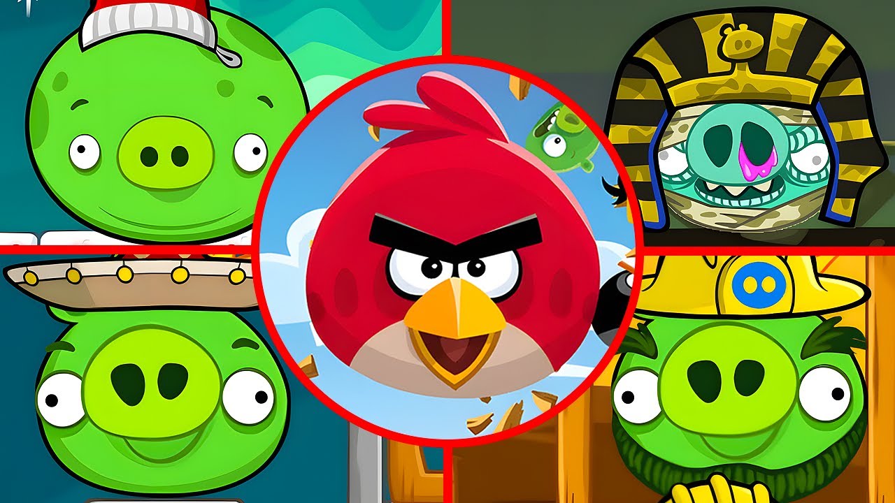 Angry Birds Maker Custom 30 - All Bosses (Boss Fight) - YouTube