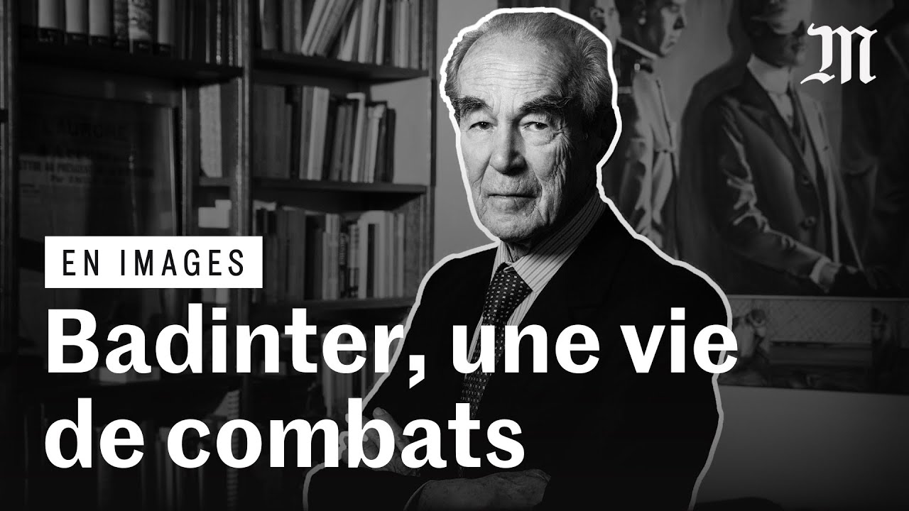 Mort de Robert Badinter, un homme de combats - YouTube