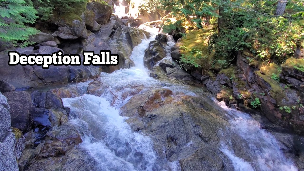 GREAT STOP FOR SIGHTSEEING AT DECEPTION FALLS | Central Cascades ...