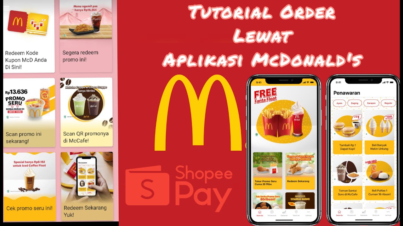 Tutorial Order Lewat Aplikasi McDonald's - Part 2 - YouTube