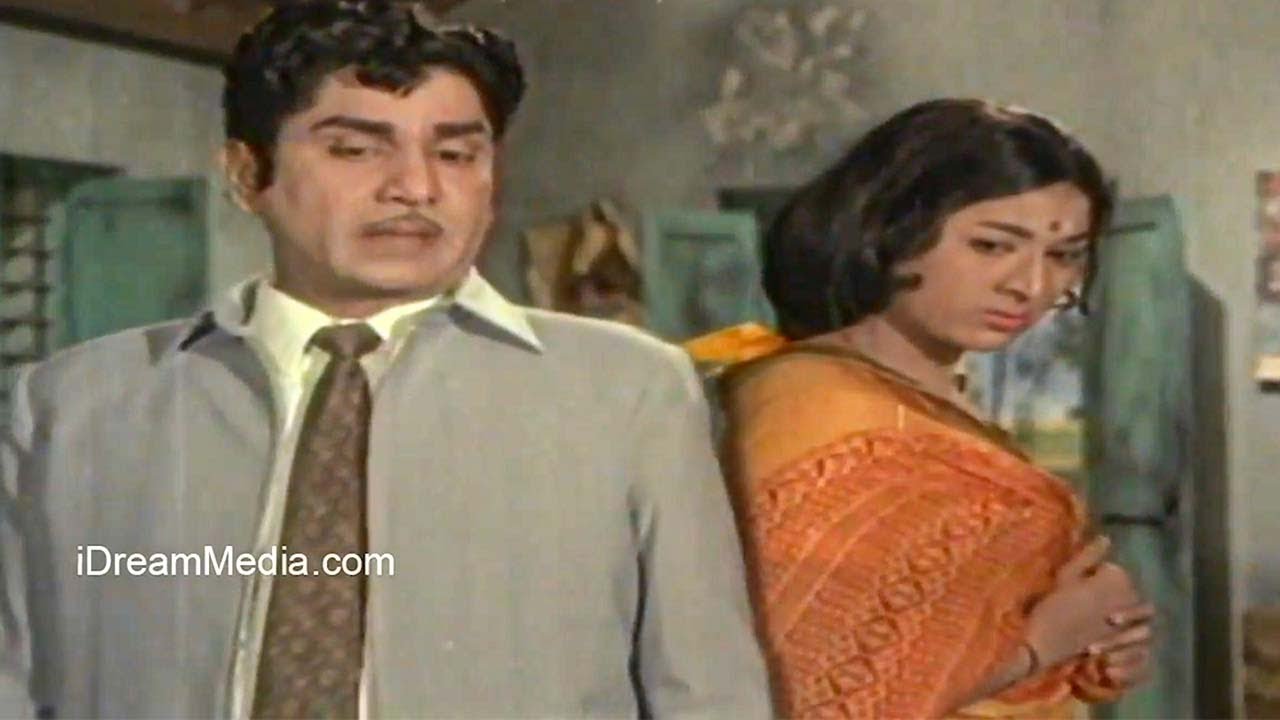 ANR, Vanisri Telugu Movie Scene || Old Telugu Movie Scenes || iDream ...