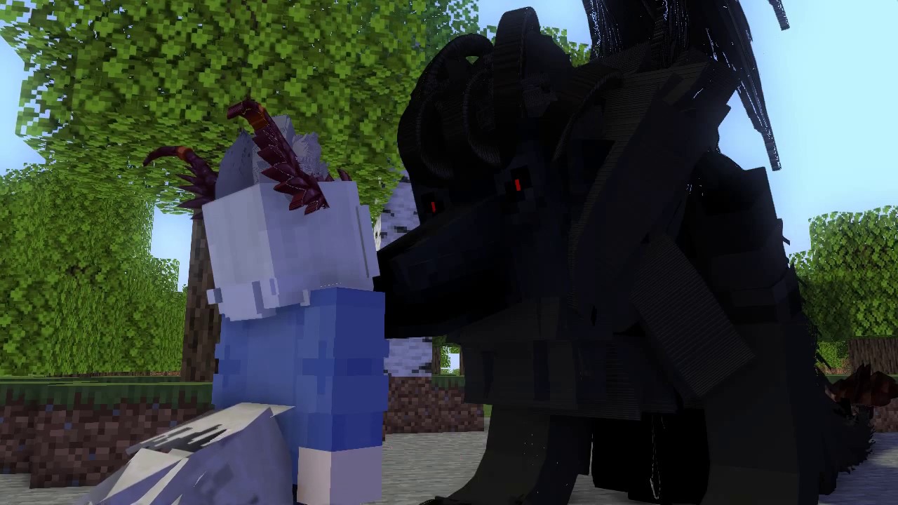 Fluffy void boi (Minecraft animation) - YouTube