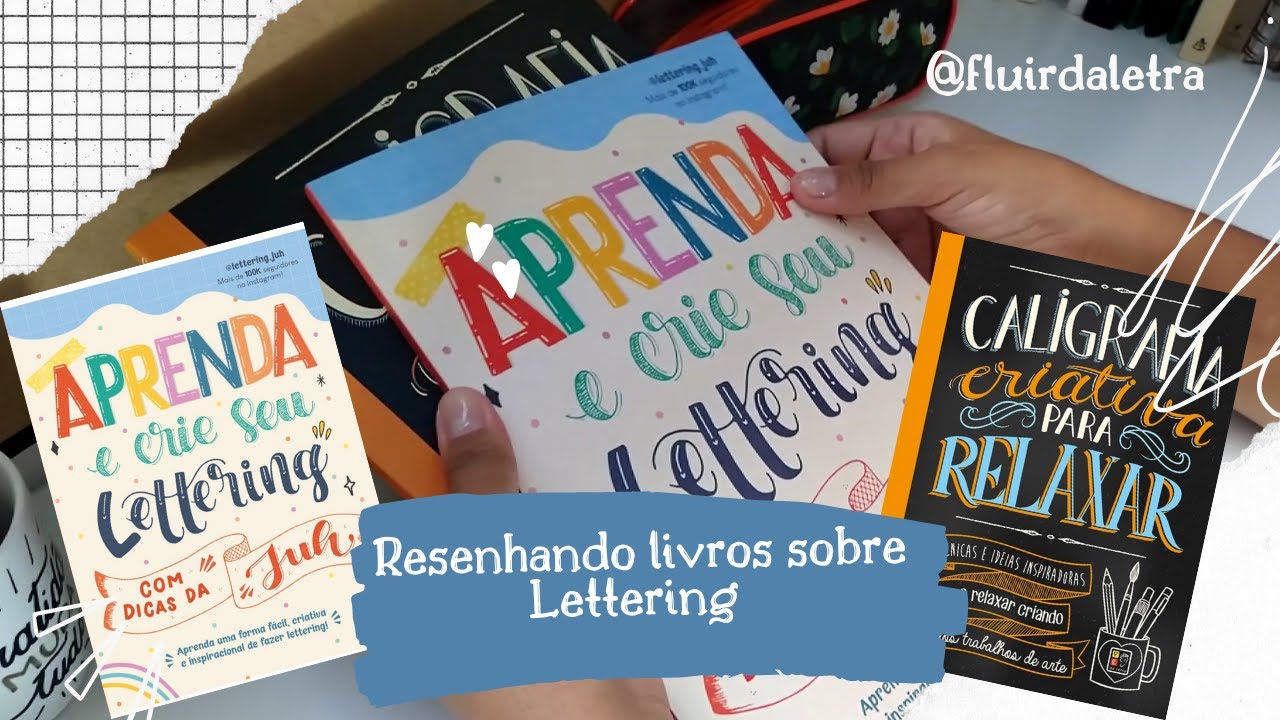 Livros: Aprenda e crie seu Lettering com dicas da Juh / Caligrafia ...