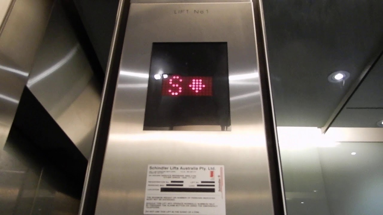 Epic ECD! Schindler 5400 AP Traction elevators at Macarthur Central ...
