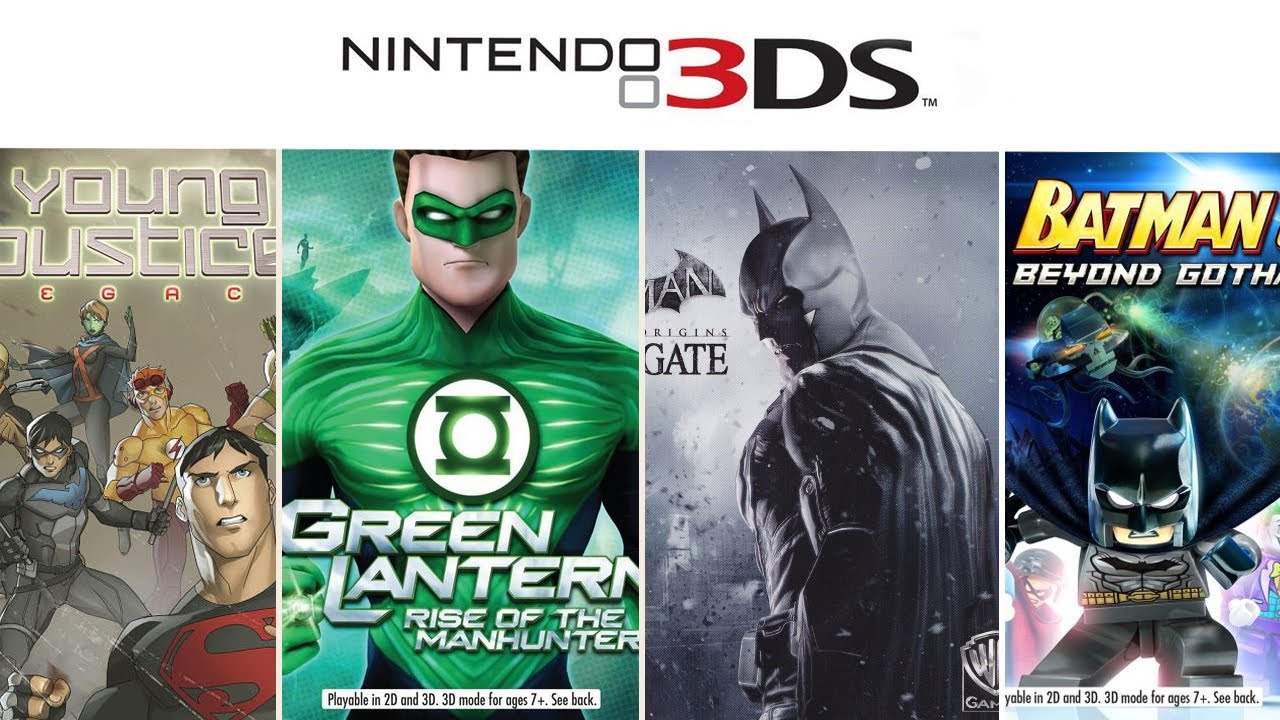 DC Superheroes Games for 3DS - YouTube