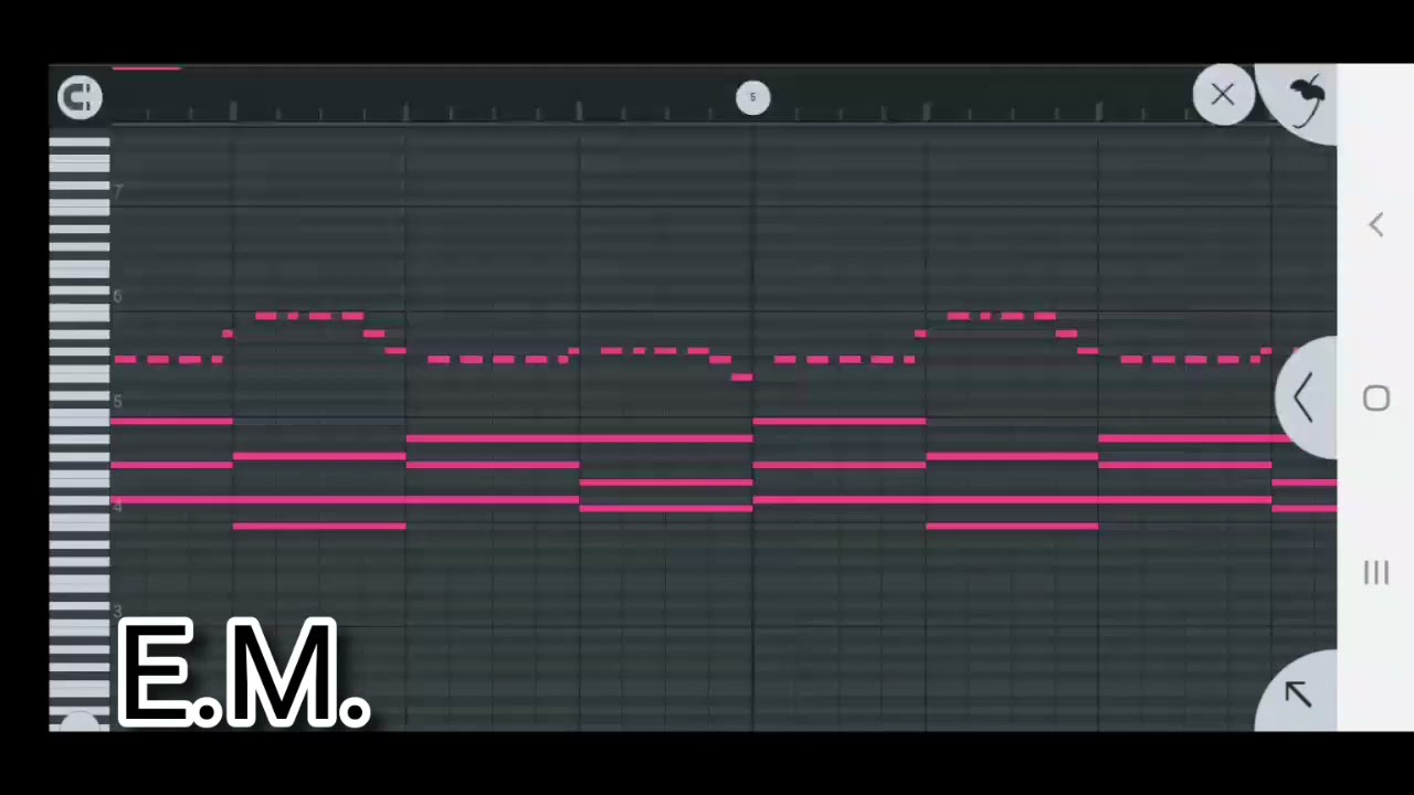 Elektronomia - Vision | Piano | Fl Studio Mobile | By: Freddy E.M ...