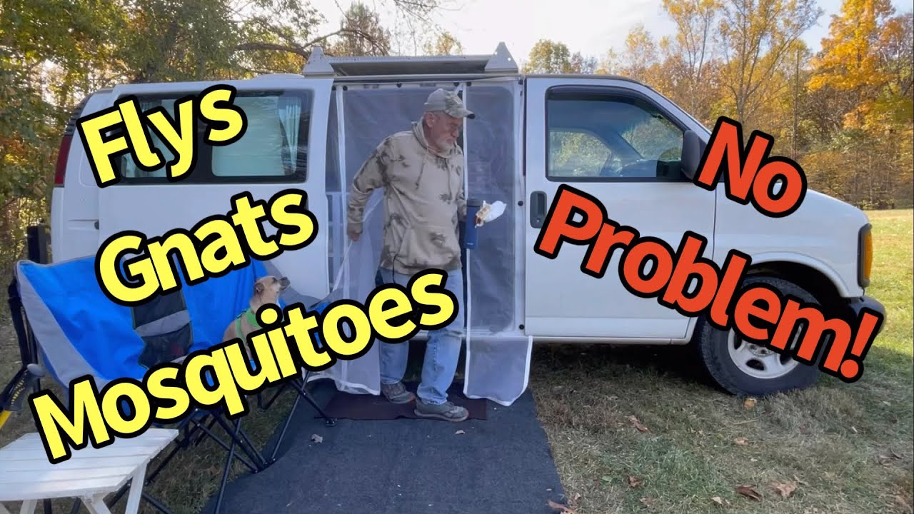 Camper Van Screen Door - YouTube