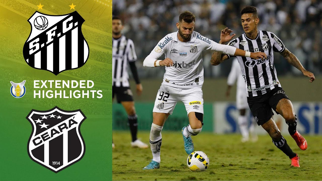 Santos vs. Ceará: Extended Highlights | Brasileiro Série A | CBS Sports ...