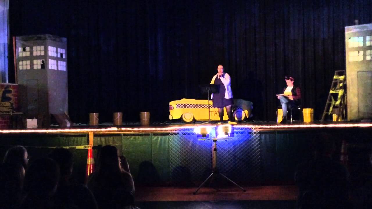 Caitlin Dailey preforming a skit/song at Cafe Live 2016 - YouTube