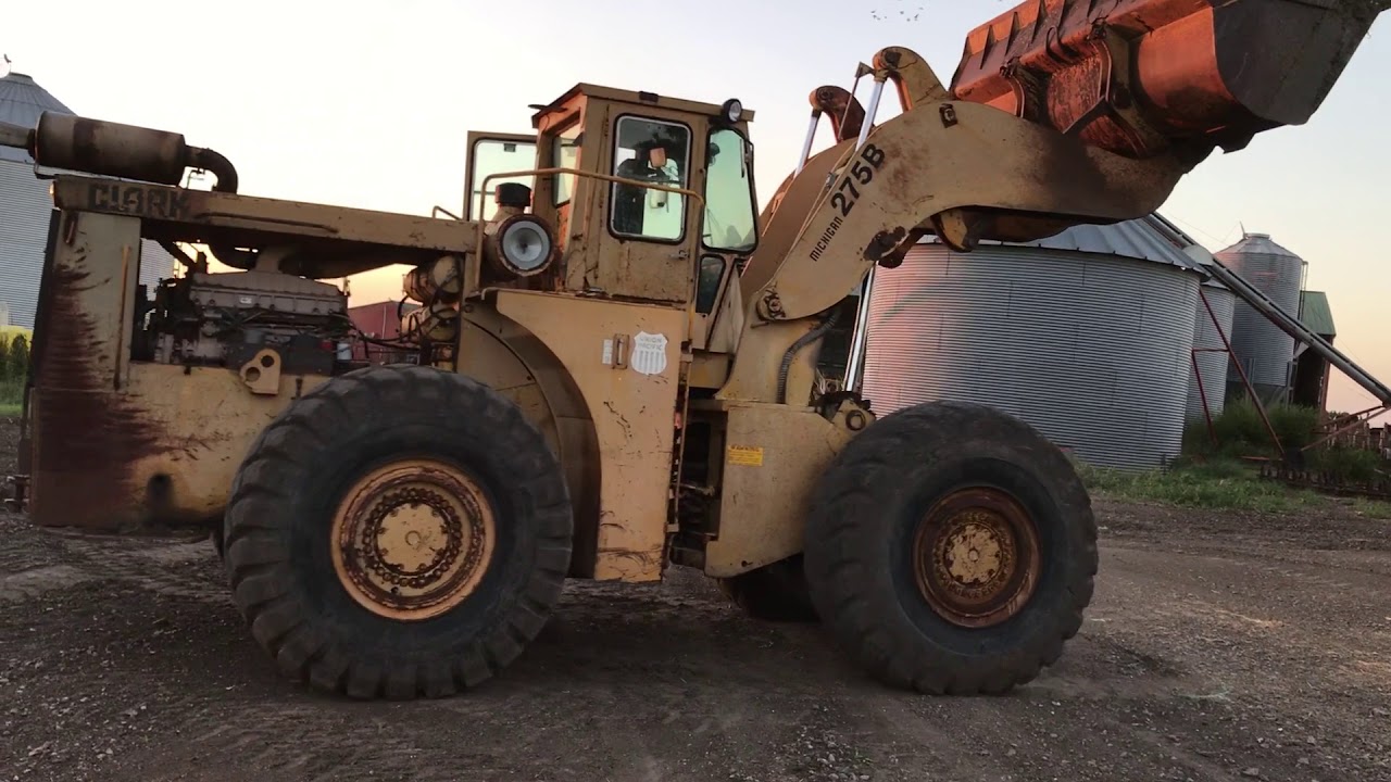 EM8734 Clark/Michigan 275B-C Wheel Loader selling on BigIron 9-26-18 ...