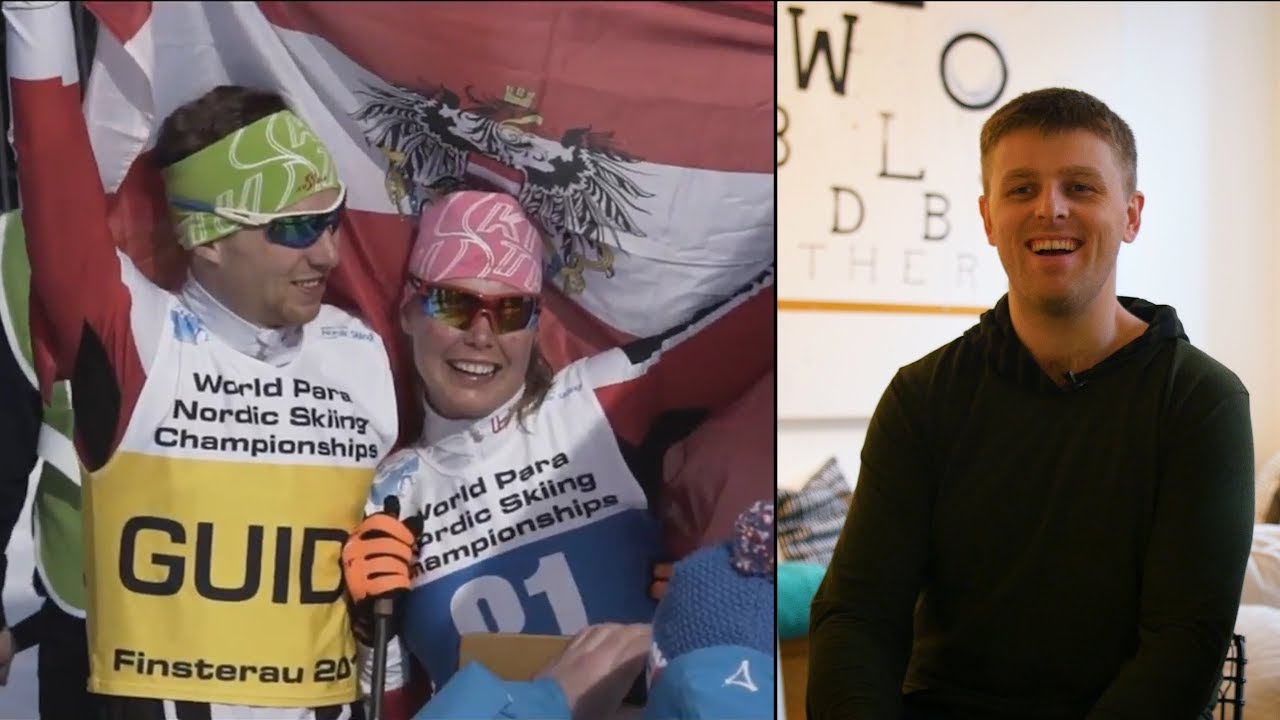 Vision Impaired Cross Country Skiing at the Paralympics - YouTube