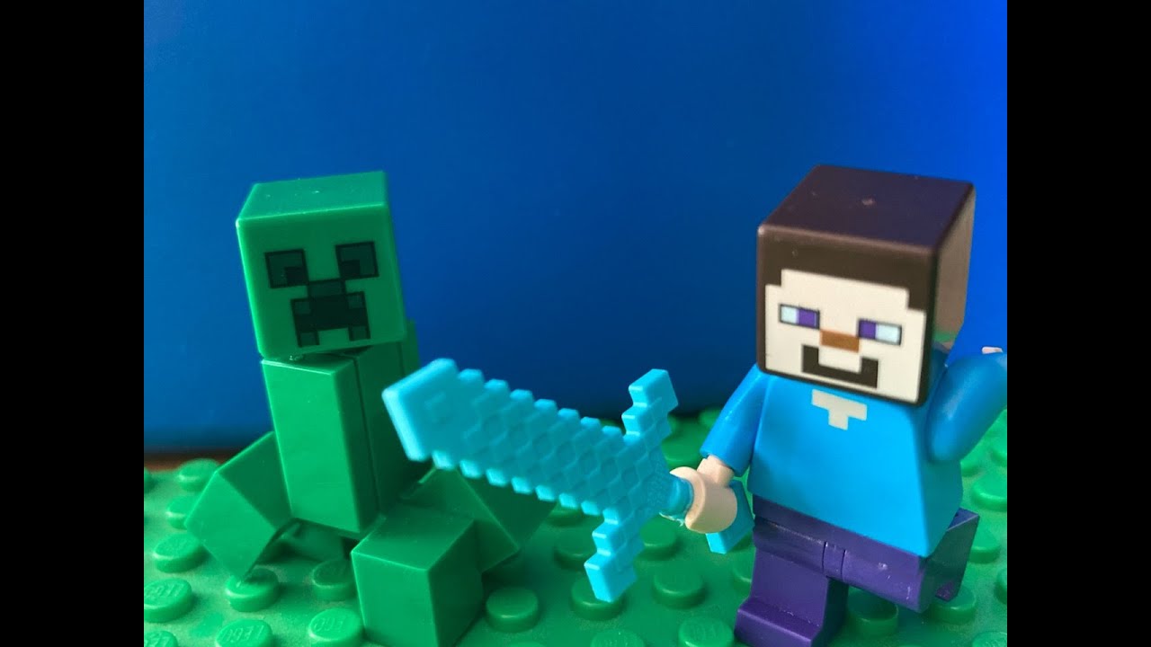 Lego Minecraft Steve’s Adventure Episode 1 - YouTube