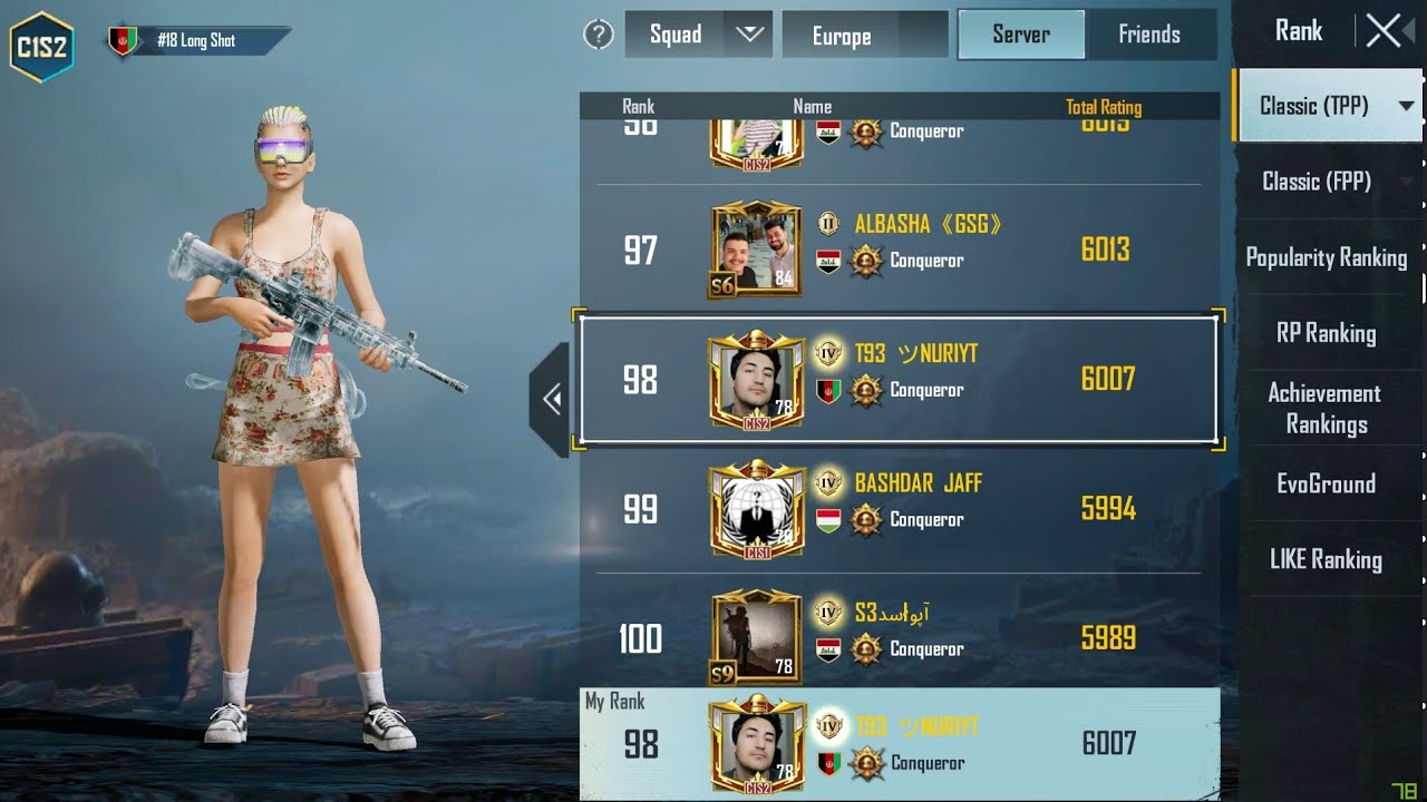 T93 team conqueror gameplay top #100 - YouTube