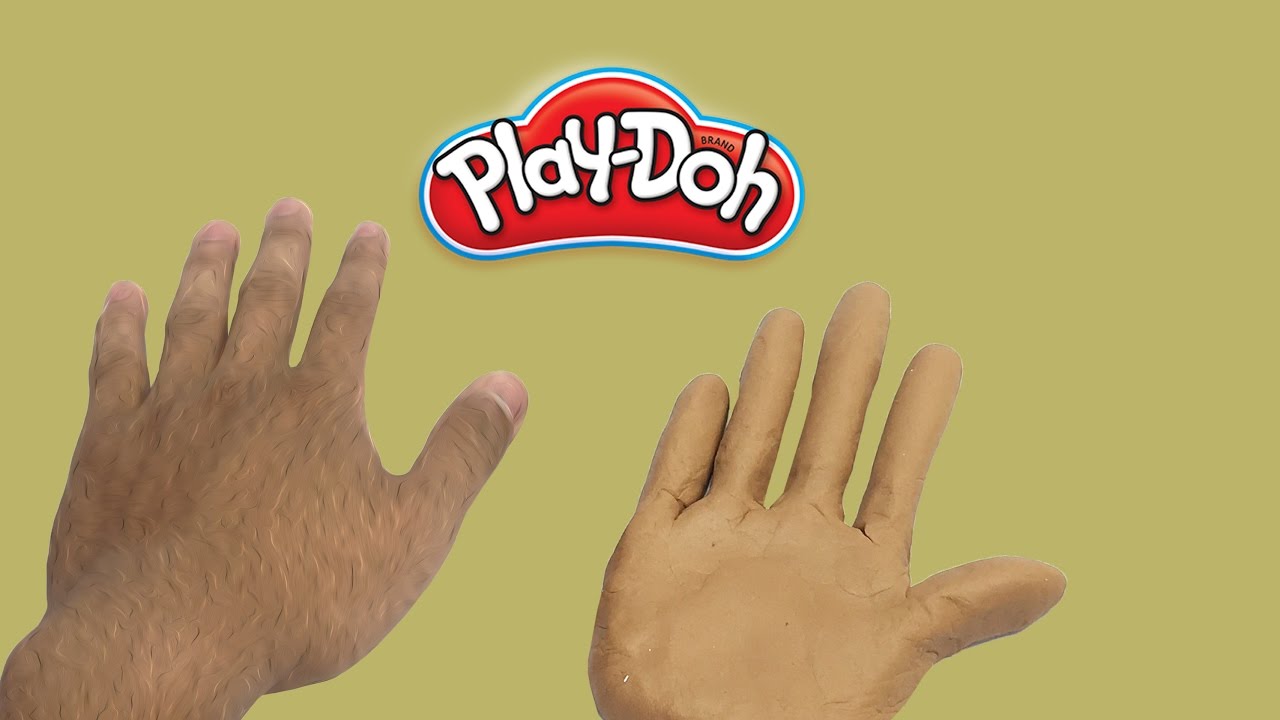 Play Doh Model | How To Make Real Hand From Play-Doh PlayWithMe#60 ...