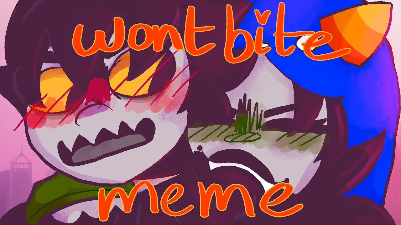 nepeta wont bite // homestuck animation meme - YouTube