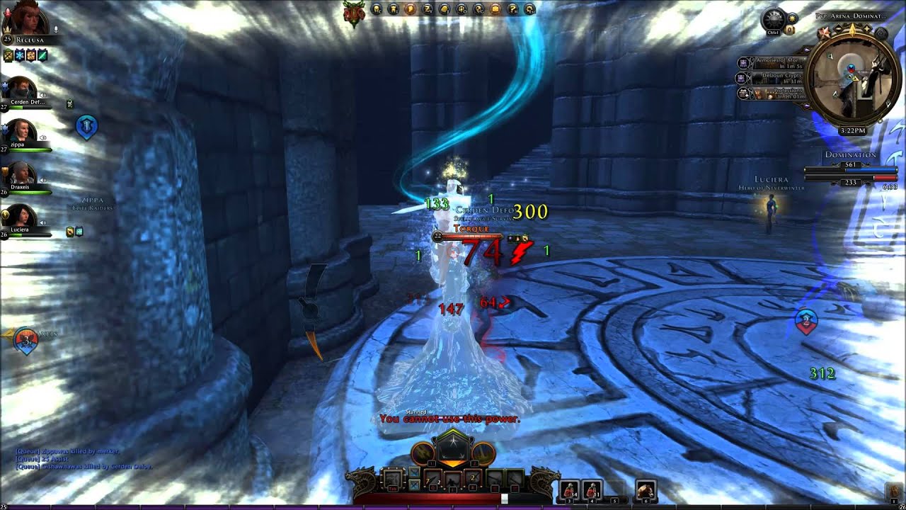 Neverwinter Domination PVP : Great Weapon Fighter Gameplay w/commentary ...