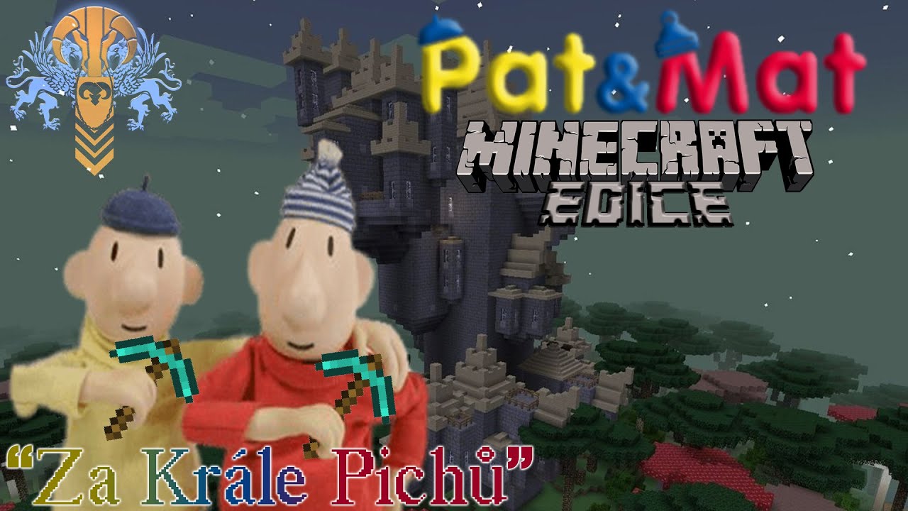 Pat & Mat : Minecraft Edice #7 - Fantasy Modpack - Za Krále Pichů - YouTube