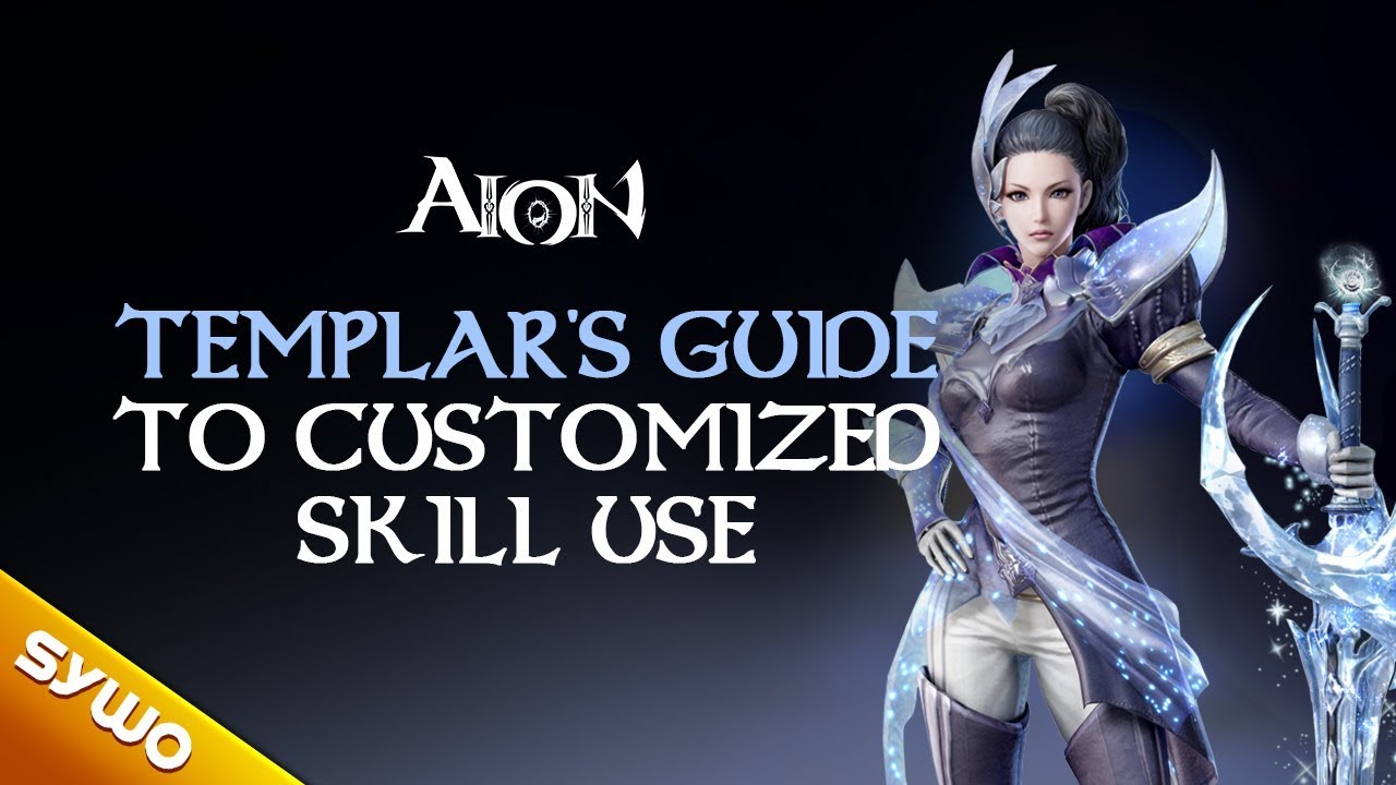 AION 5.4 - Play better | Templar's guide to Customized Skill Use - YouTube
