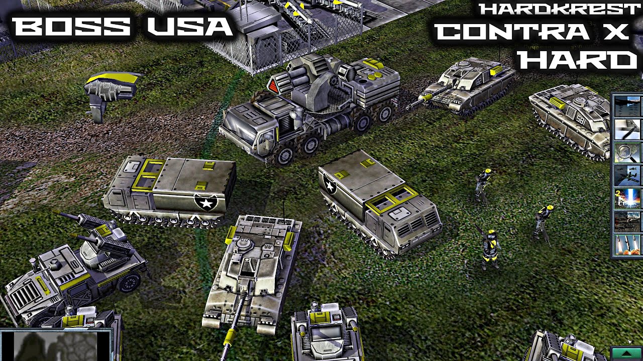 Generals Zero Hour Contra X - Beta - Challenge - Boss USA - HARD =11 ...