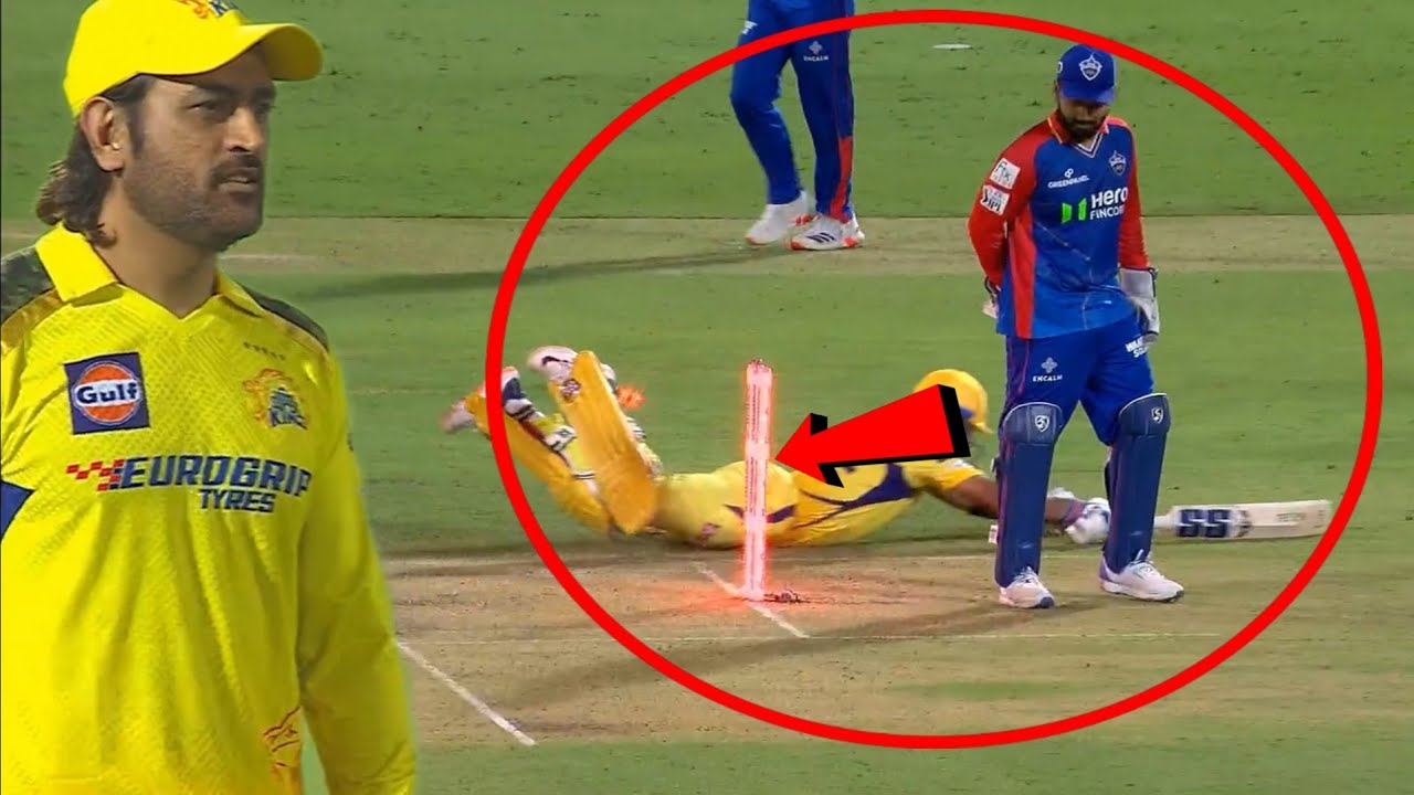 Dhoni's Iconic reaction on Rishabh Pant did Wicket keeping No Look Run ...