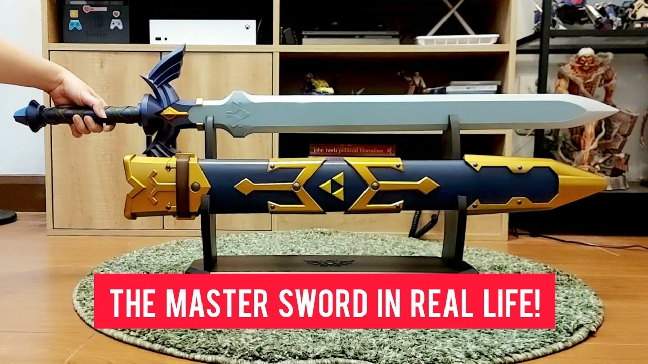 Legend of Zelda Master Sword Proplica Unboxing & Review - YouTube