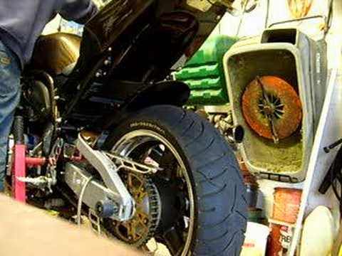 Suzuki Bandit 1200 Engine Run 2 - YouTube
