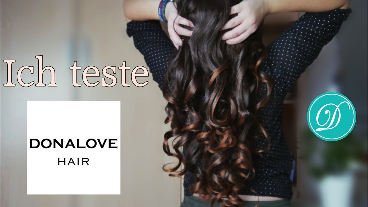 Wieder BRAUNE Haare?! 😱💁‍♀️ Unboxing DonaLoveHair | Steffi Versatile - YouTube