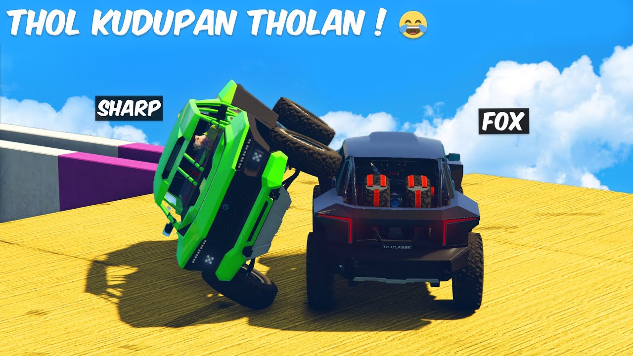 Thol Kudupan Tholan😂 | GTA 5 Tamil Stunt Race - Black FOX - YouTube