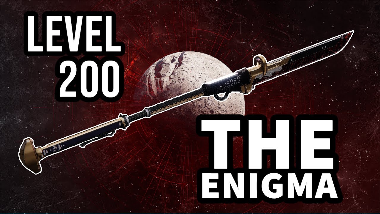 The Enigma Lv. 200 | Destiny 2 - YouTube