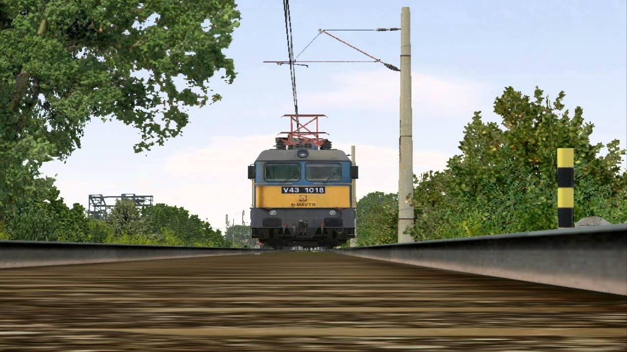 MSTS MÁV V43 1018+1147 Tehervonat 2 - YouTube