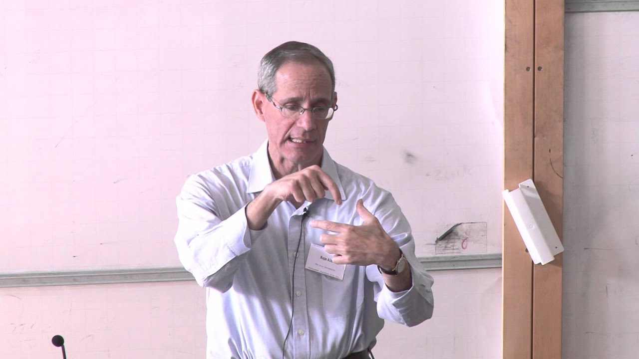 Professor Noga Alon speaking at the LMS/EMS Anniversary Mathematical ...