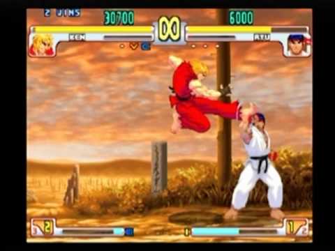 SFIII 3rd Strike: Ken vs Ryu - YouTube