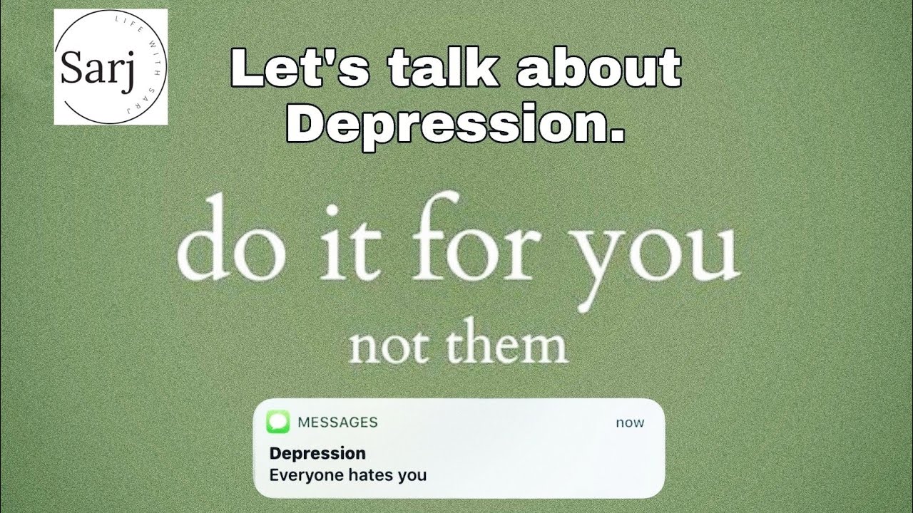 Let's talk about Depression. - YouTube