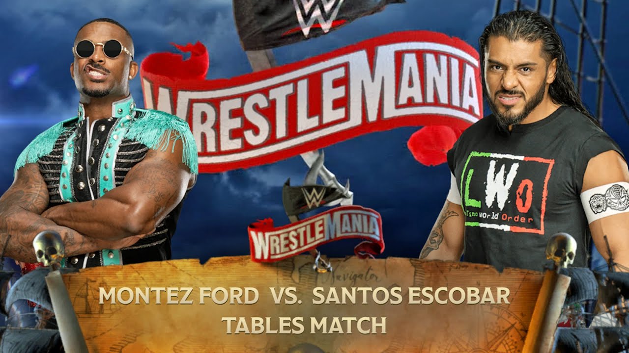WWE 2K24 | Montez Ford vs Santos Escobar | Table Match - YouTube