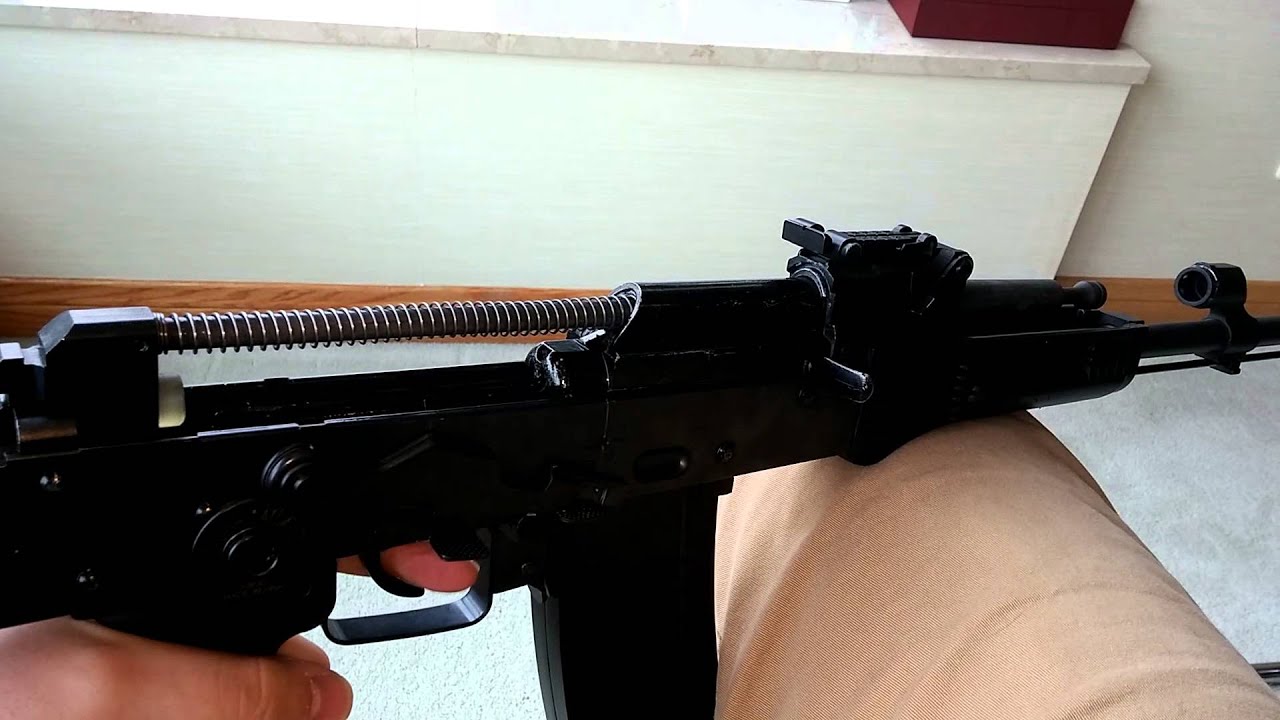 WE tech AK duster gas test - YouTube