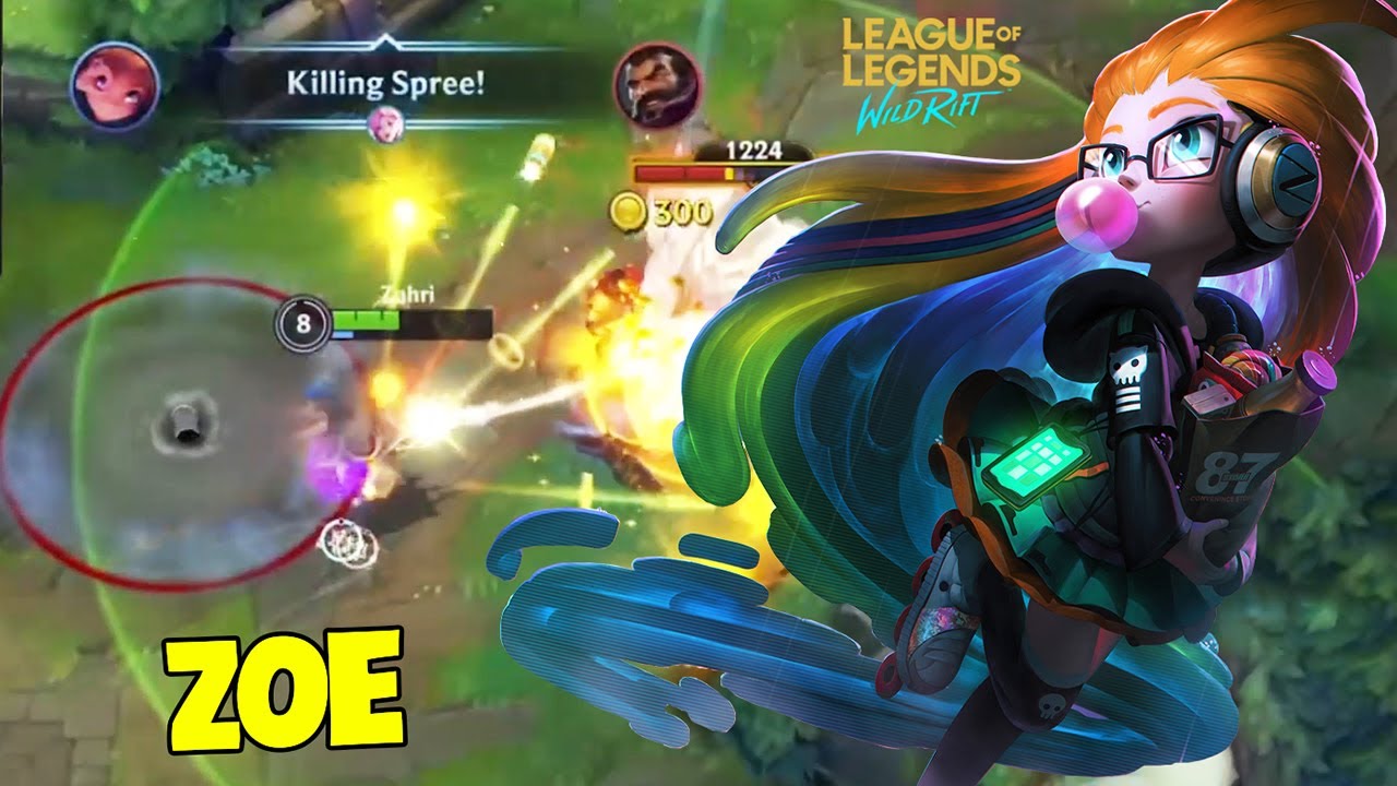 Wild Rift ZOE Montage - Best ZOE Plays | LoL Wild Rift Montage - YouTube