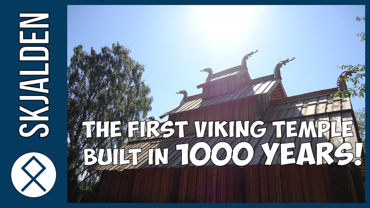 The First Viking Temple Built in 1000 years! Asatru/Heathens - YouTube