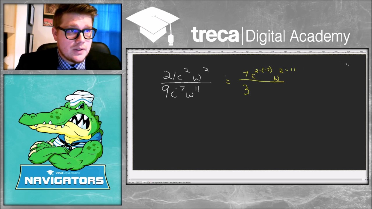 Division With Negative Exponents YouTube Division With Negative Exponents YouTube