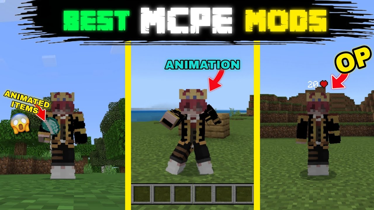 TOP 3 POPULAR JAVA MODS For Minecraft PE 🔥| PART-7 | - YouTube