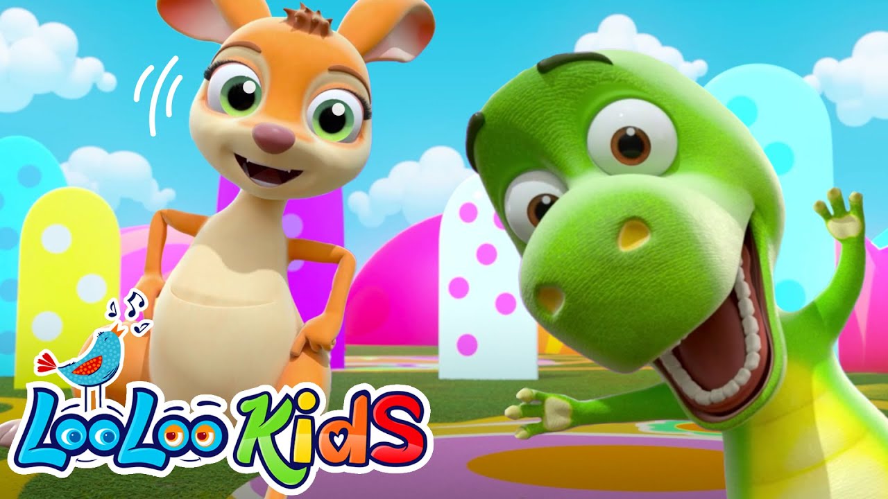 Jump and Bounce with the Kangaroo and Zigaloo - Dance Along - LooLoo Kids - YouTube