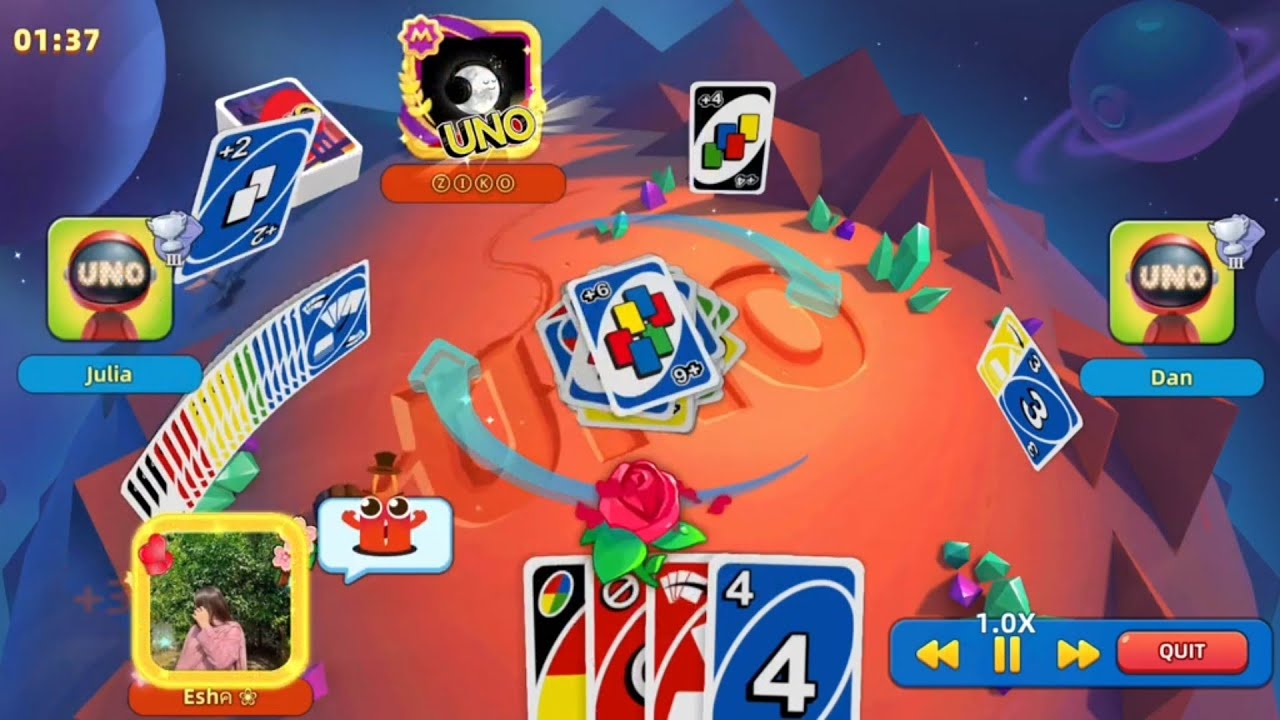 Uno Mobile Game || Go Wild X600 +6 - YouTube