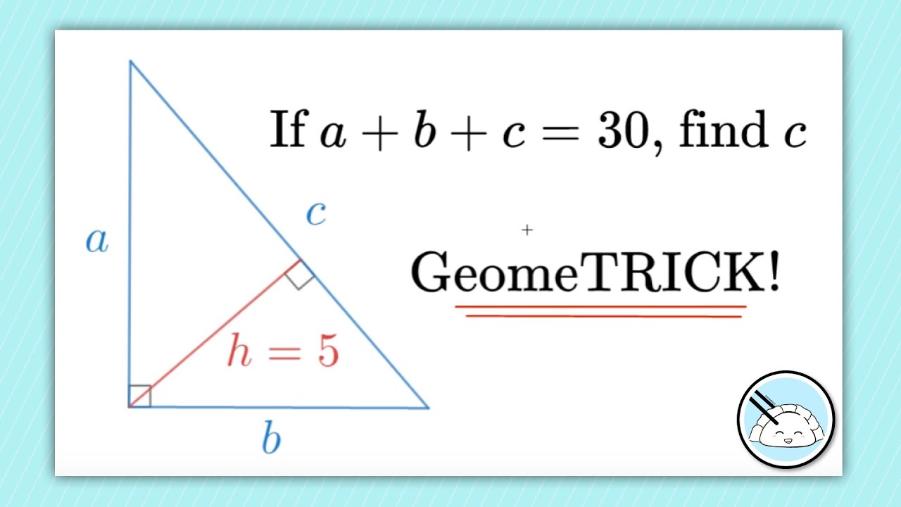 Lengths in Right Triangles || High School Math - YouTube