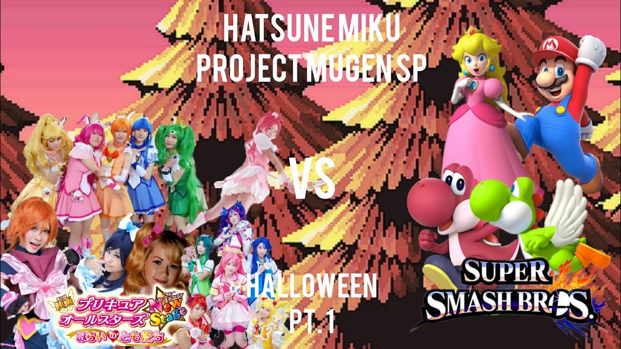 [M.U.G.E.N A.I MATCH] Team Toei Animation VS Nintendo [Halloween Pt. 1 ...
