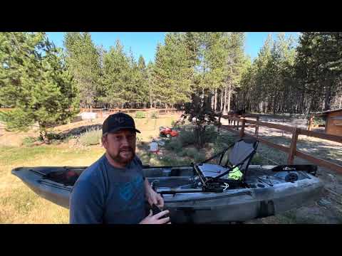 Setting up the Cascade Pro 10.5 pedal kayak. Same kayak as Lost Creek ...
