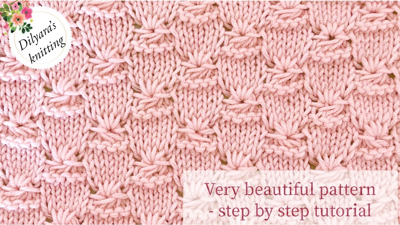 🔥 You will be amazed how this pattern turns out! Very Easy to knit eye ...