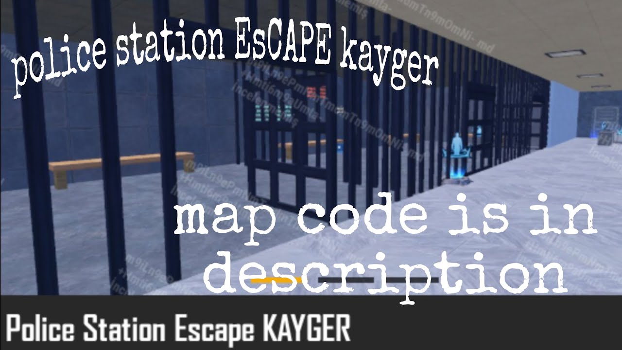Police station escape kAyger | escape kayger | code 1561931 #pubg #bgmi ...