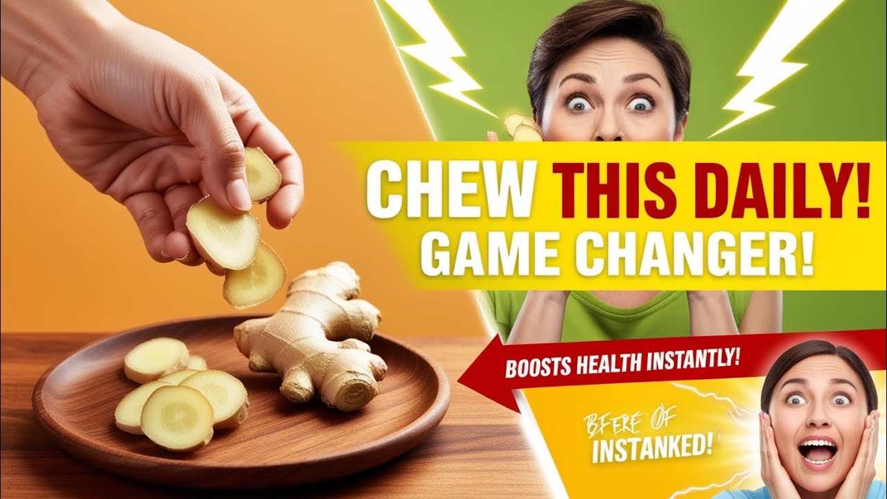 Why Chewing Raw Ginger Every Morning is a Game Changer! - YouTube