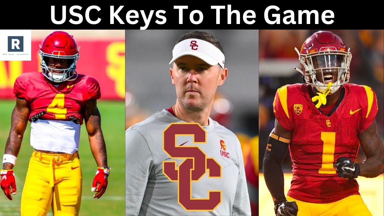 Keys To The Game For USC vs LSU | USC Football - YouTube